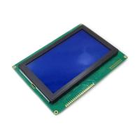 China 240x128 Graphic COB LCD Module 240128 STN Positive Transflective Blue Color LCD Display for sale