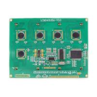 China 240x128 Graphic COB LCD Module 240128 STN Positive Transflective Blue Color LCD Display for sale