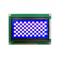 China 128*64 Lcd Display Blue Colour with White Backlight Graphic Lcd Display for sale
