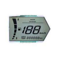 China HTN  poeitive  transflective LCD display 4.5 V 22 PIN motorcycle screen for sale