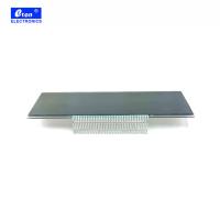 China 6 Digit 7 Segment LCD Display Module 155*50.5mm 6 O'clock Display 70 Pin Fuel Dispenser TN Type for sale