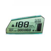 China Custom HTN Negative LCD Display Screen New Design For Motorcycle Instrument for sale