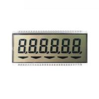 China Custom 6-Digit TN Screen Fuel Dispenser LCD Controller Board Monochrome 7 Segment Positive Display Segment Displays for sale