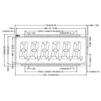 China Factory Price 6digits 7 Segment 56PIN LCD for Fuel Dispenser for sale