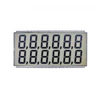 China Long  Lasting Clarity 12 Digit 7 Segment Small TN HTN LCD for  Fuel Dispenser Pump LCD Screen Display for sale