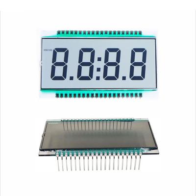 China 7 Segment 4 Digits  Transparent Lcd Display HTN Fule  LCD Display for sale