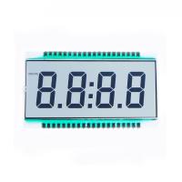 China 7 Segment 4 Digits  Transparent Lcd Display HTN Fule  LCD Display for sale