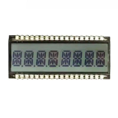 China Transflective 14-Segment TN LCD Display Module with Twisted Nematic Backlight Character Display 52.00mm X 22.00mm X 2.80mm for sale