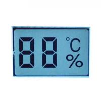 China Car Odometer 7 Segment Lcd 12 Duty 14 Duty 13 Bias Lcd Two Digit LCD Panel for sale