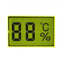 China Car Odometer 7 Segment Lcd 12 Duty 14 Duty 13 Bias Lcd Two Digit LCD Panel for sale