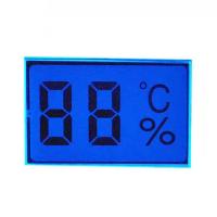 China Car Odometer 7 Segment Lcd 12 Duty 14 Duty 13 Bias Lcd Two Digit LCD Panel for sale
