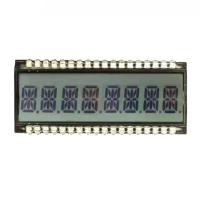 China Transflective 14-Segment TN LCD Display Module with Twisted Nematic Backlight Character Display 52.00mm X 22.00mm X 2.80mm for sale