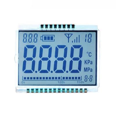 China High Visibility Segment Displays with White Backlight LCD Display Screen for sale