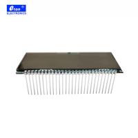 China Custom Manufacturer Lcd Display Green 7 Segment 6 Digits Meter Lcd Display Screen for sale
