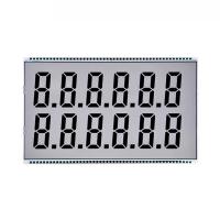 China Wholesale Lcd Screen Monochrome Display 7 Segment 12 Digit TN Car LCD Display for Fuel Dispenser for sale