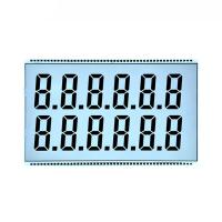 China Wholesale Lcd Screen Monochrome Display 7 Segment 12 Digit TN Car LCD Display for Fuel Dispenser for sale