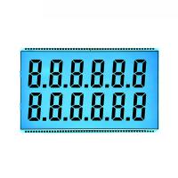 China Wholesale Lcd Screen Monochrome Display 7 Segment 12 Digit TN Car LCD Display for Fuel Dispenser for sale