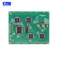 China 5.0V Yellow Green STN Graphic LCD 160x128 Module Five Inch LCD Screen Display Panel with Housing Case Enclouser for sale
