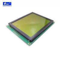 China 5.0V Yellow Green STN Graphic LCD 160x128 Module Five Inch LCD Screen Display Panel with Housing Case Enclouser for sale