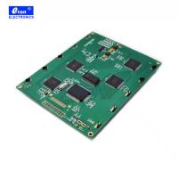 China 5.0V Yellow Green STN Graphic LCD 160x128 Module Five Inch LCD Screen Display Panel with Housing Case Enclouser for sale