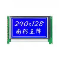 China Factory Direct Sales 159x101mm Blue Graphic STN  240x128 Dots LCD Display Module for sale
