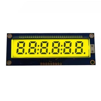 China Large 7 Segment LCD Display TN Type Product for sale