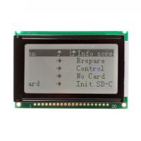 China LCD Display Modules Blue/Green Backlit 128x64 Dots  I2C Communication Interface SMD Mounting Blue/Gray LCD Modules for sale