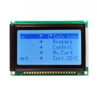 China LCD Display Modules Blue/Green Backlit 128x64 Dots  I2C Communication Interface SMD Mounting Blue/Gray LCD Modules for sale