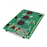 China LCD Display Modules Blue/Green Backlit 128x64 Dots  I2C Communication Interface SMD Mounting Blue/Gray LCD Modules for sale