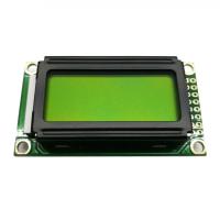 China Superior Quality ST7066U STN Positive, Yellow Green Transflective Screen Lcm 8*2 0802 8x2 Character Lcd Display Module for Aud for sale