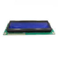 China Custom Lcd Display Big Size 16x2 Character Blue Lcd Display 1602 LCD Module for sale