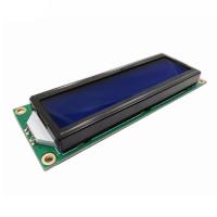 China Custom Lcd Display Big Size 16x2 Character Blue Lcd Display 1602 LCD Module for sale
