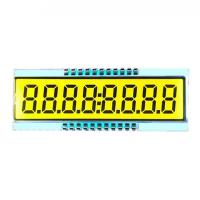 China Wholesale 8 Blue Yellow Digit STN LCD Display From Chinese Manufacturer for Customized Products for sale