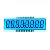 China Wholesale 8 Blue Yellow Digit STN LCD Display From Chinese Manufacturer for Customized Products for sale