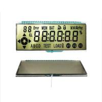 China Custom Lcd Display Green 7 Segment 6 Digits Meter Lcd Display Screen for sale