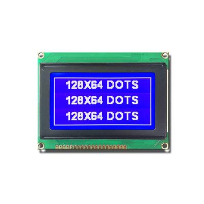 China 12864 COB COG STN Graphic LCD Module 128x64 Green Mono Dot Matrix LCM Display for sale