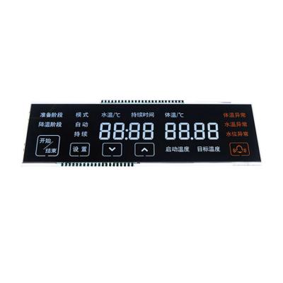 China High Quality Customized Negative Display Temperature Lcd Display VA Segment Display for sale