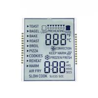 China Customization LCD display screen transparent 7 segment lcd TN for sale