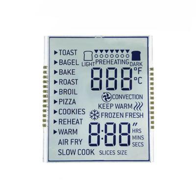 China Customization LCD display screen transparent 7 segment lcd TN for sale