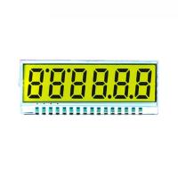 China Custom 6 Digits 7 Segment LCD Screen, TN Segment Type LCD Display Module for Industrial Meter Equipment for sale