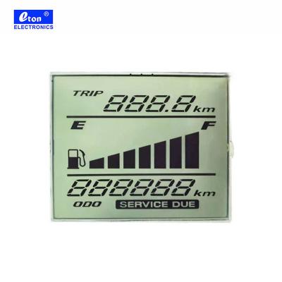 China Custom Segment LCD Display Module Motorcycle Dashboard LCD Screen ODO TRIP Mileage Fuel Gauge For Motorbike Speedometer Instrument Panel for sale
