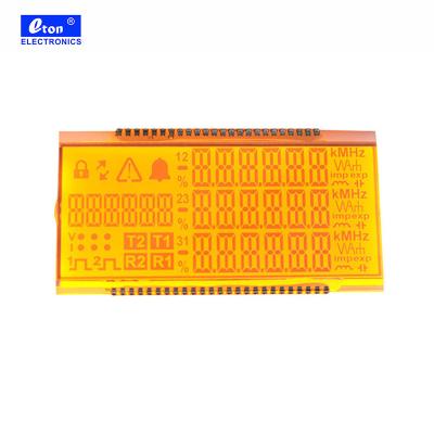 China Customized TN/HTN/ FSTN Lcds 74.2*38.42*8.7MM Size Custom Segment Screen for sale