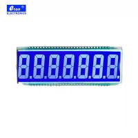 China Custom Lcd 7 Segment 7 Digits Lcd Screen TN Car Lcd Display for Fuel Dispenser for sale