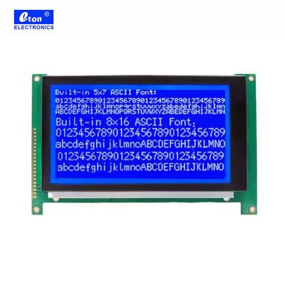 China Dot matrix Blue Color Negative LCD Screen STN COB Lcm 240x128 LCD Display Tm 240128 Graphic LCD Module for sale