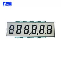 China High Quality 6 Digit 7 Segment TN Type LCD Display Screen Customizable Factory Fuel Dispenser Display for sale