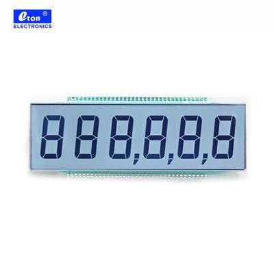 China Wholesale High Quality 6 Digit 7 Segment LCD Screen Display for Fuel Dispenser for sale