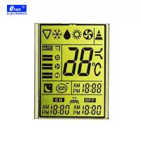 China Transparent  LCD Screen Glass Panel for Air-Condition 120 Pin Lcd Controller for sale