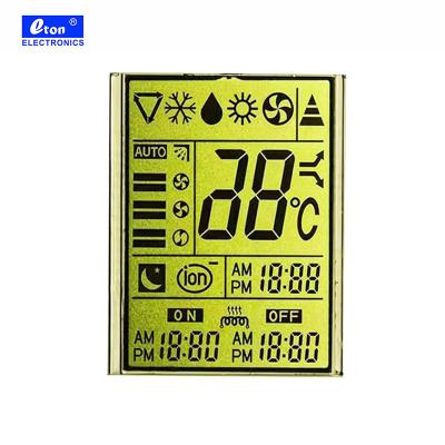 China Transparent  LCD Screen Glass Panel for Air-Condition 120 Pin Lcd Controller for sale