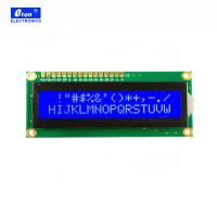 China Factory Direct Sales 1602 STN Monochrome LCD Module 16 Characters X 2 Lines for sale