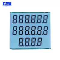 China Factory Price 16 Digits Fuel Dispenser Segment 664 LCD Screen Display for sale